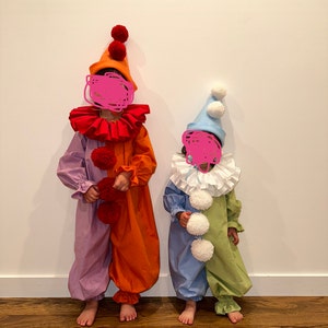 F014 Circus Clown Collar Gorgeous Double Layer Collar With Ribbon Trim ...