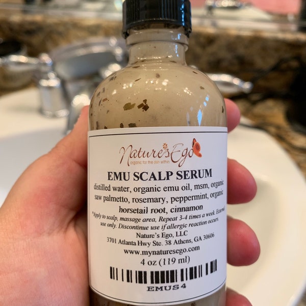 Emu Oil Scalp Serum - Etsy