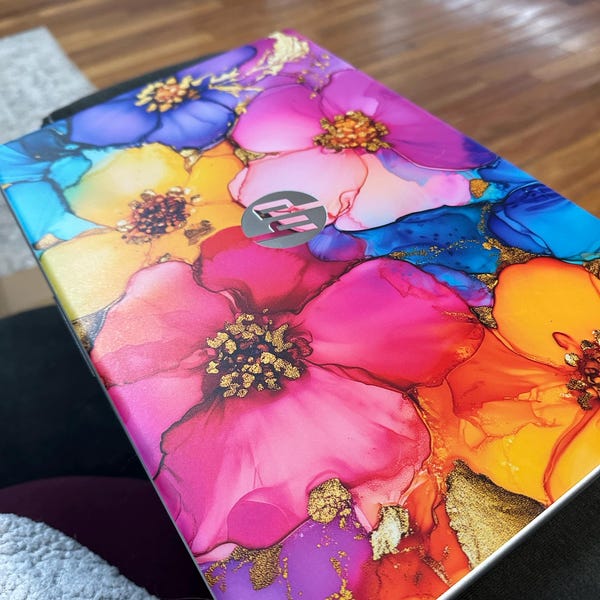 Lenovo Laptop Decal Carbon Fiber Solid Color Design Gold Red Green ...