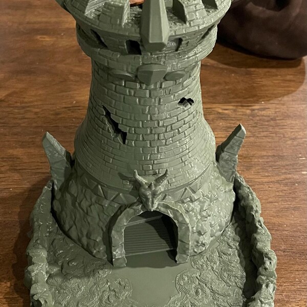 City of Firwood Witches Hut 28/32mm 3D Printed Tabletop Miniatures ...