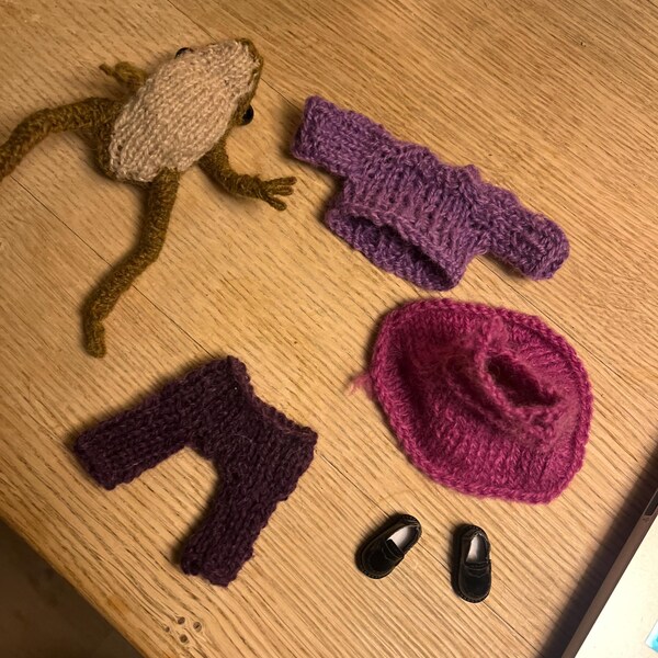 Tiny Reindeer English Knitting Pattern - Etsy