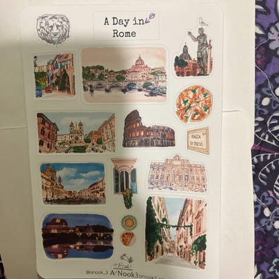 Copenhagen Stickers for Travel Journal Sticker for Journal Europe ...