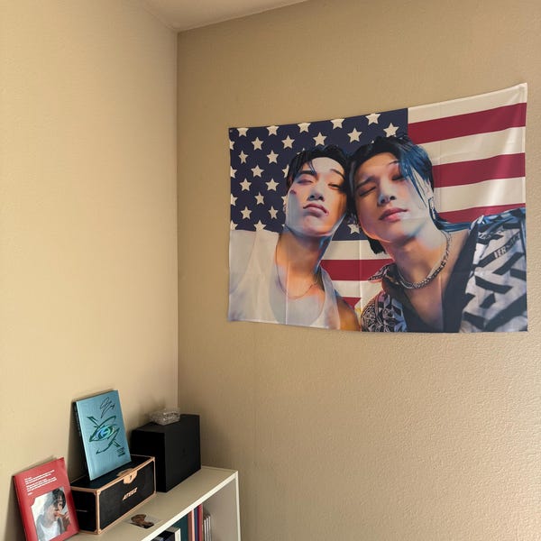 Twice Momo Flag Banner, Twice Momo Kpop American Flag Tapestry, Twice ...