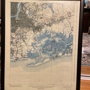 Maple City 1957 1966 Old Topo Map Glann Lake Good Harbor - Etsy