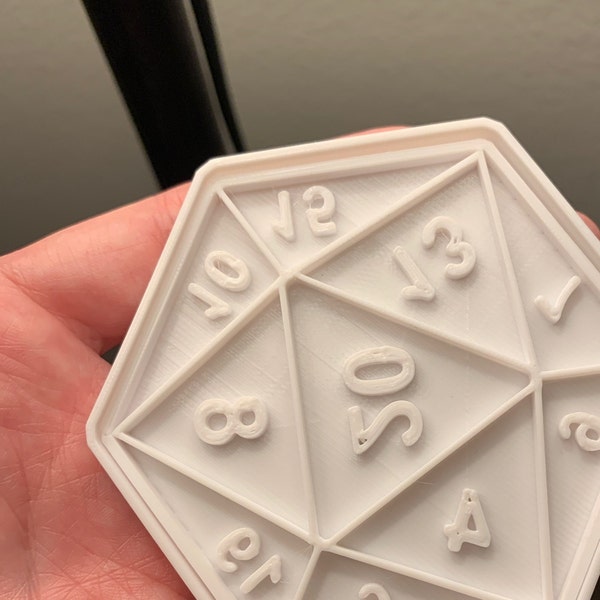 D20 | D20 Dice | D20 Cookie | Cookie | Cookie Cutter | Custom Cookie ...