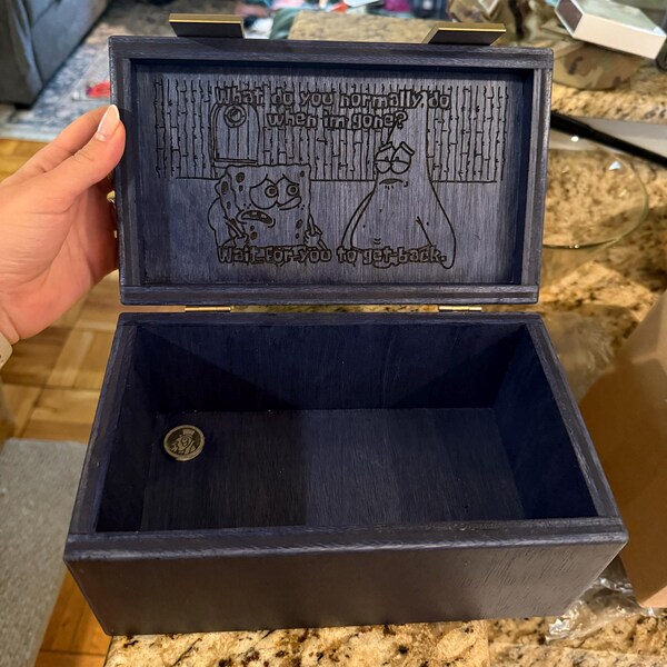 Premium Sponge Ol’reliable Keepsake Box : Doodle Bob Edition - Etsy