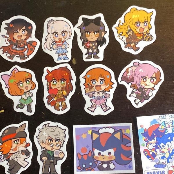 RWBY Stickers - Etsy
