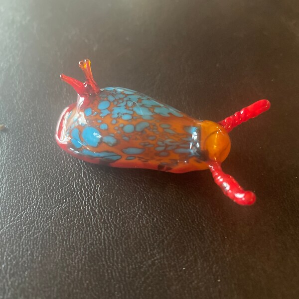 Nudibranch - Sea Slug Glass Sculpture - Slug Figure - Sea Slug - Bunny ...