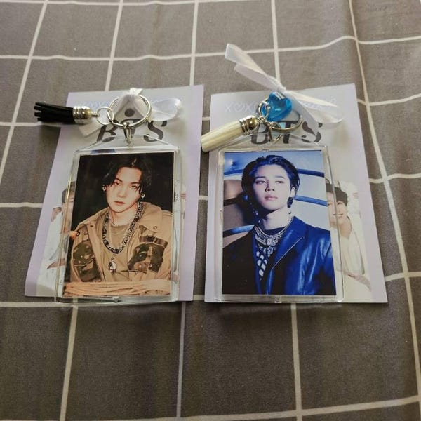 Enhypen Inspired Anniversary Photo Double Sided Keychain, Sunghoon ...