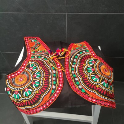 Indian Handmade Phulkari Embroidered Jacket Coat for Women - Etsy