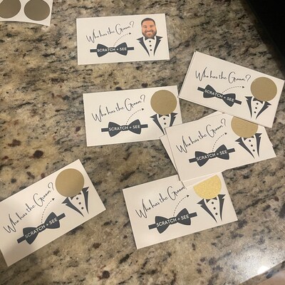 Who Has the Bride Scratch Game - Etsy