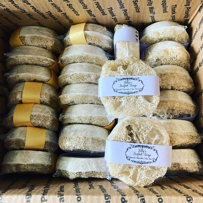 8 Oz. Pulverized Powder Loofah - Etsy