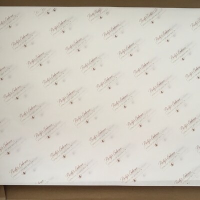 Logo Tissue Paper, Branded Tissue Paper, Full Color Tissue Paper ...