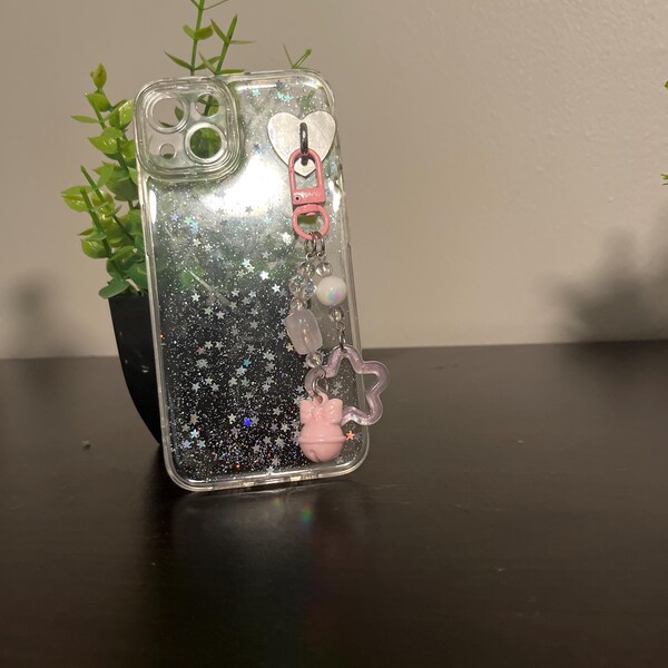 Stars Phone Case With Charm for iPhone 16, 15, 14, 13, 12 - Etsy