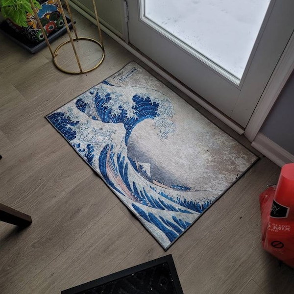 Jackson Pollock Convergence Rugs, Abstract Rug, Colorful Rugs ...