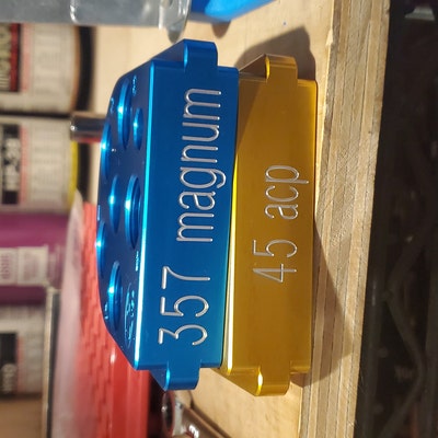 308 and 30-06 Multi Caliber Reloading Tray CNC Made From Solid Billet ...