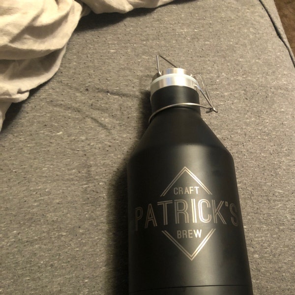 Beer Growler 64oz, Beer Gift, Husband Gift, Personalized Growler ...