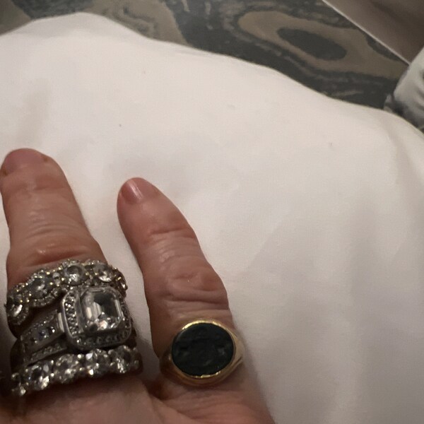 Ancient Roman Conical Intaglio Ring - Etsy