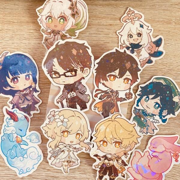 Honkai Star Rail Holographic Chibi Character Stickers! - Etsy