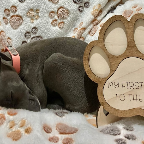 Puppy Milestone Interchangeable Sign, Puppy Milestones, Dog Milestone ...