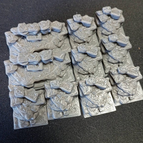 Design Your Own Modular Dungeon Tile Set 450 Squares DND tabletop RPG ...