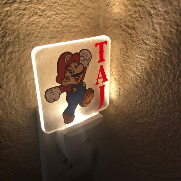 LED Night Light, Personalized Night Light, Plug in LED Night Light ...