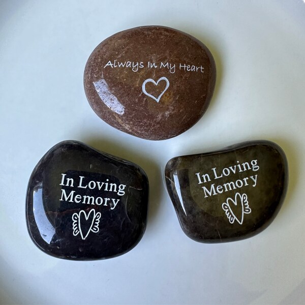 Custom Design Your Own Engraved River Rock Bulk Pricing - Etsy