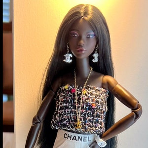 Magnetic Flower Brooch for 1/6 Scale Doll. Fashion Royalty, Barbie ...