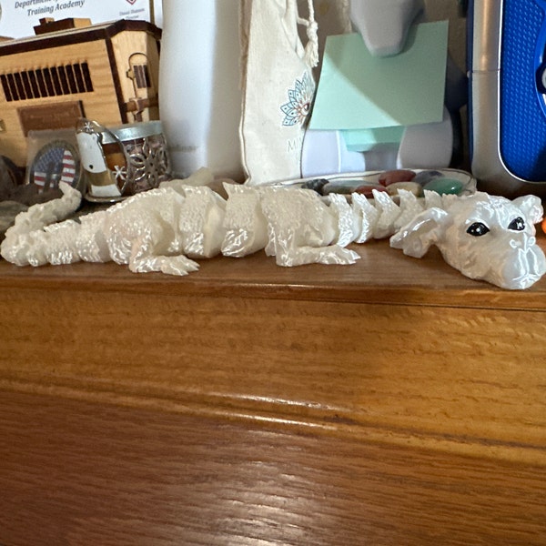 Falkor Dragon Fidget Toy Articulated Dragon Never Ending Story Etsy 6865