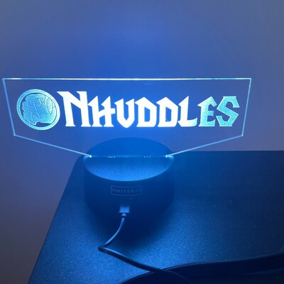 Strategy Shooter Game Inspired Backlit LED W/ Custom Gamertag Character ...