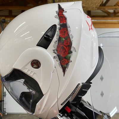 Tribal Flame Custom Motorcycle Tank REFLECTIVE Decals - Etsy