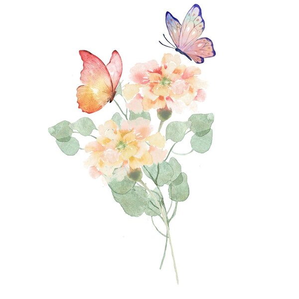 Periwinkle Tattoo Design Line Art, Tiny Tattoo Floral Design Minimalist ...