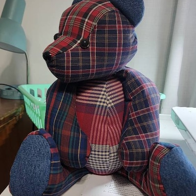 Memory Bear Pattern 12 Easy Sewing Pattern Simple Bear Pattern Sewing ...