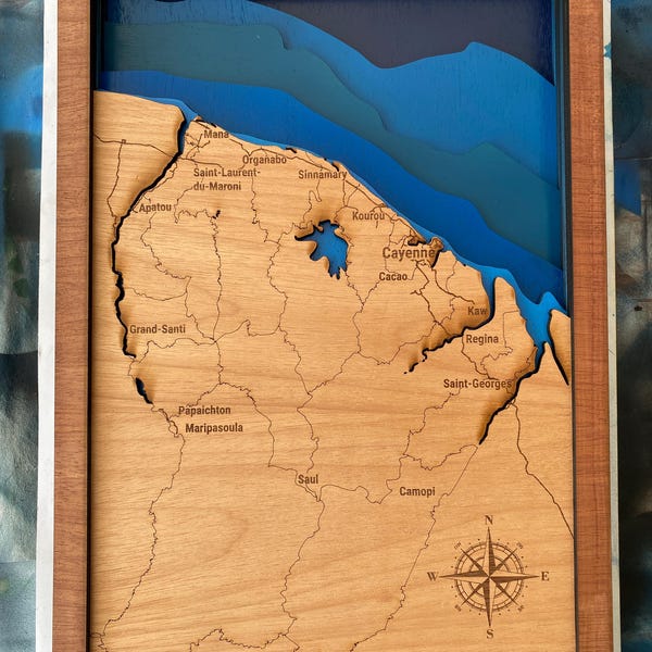 Gulf of Mexico SVG, Digital Gulf of Mexico Map, Laser Wood Map, Cut and ...