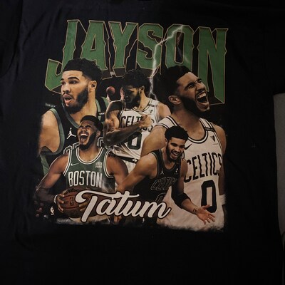 Jayson Tatum Shirt Merchandise Professional Basketball Player - Etsy