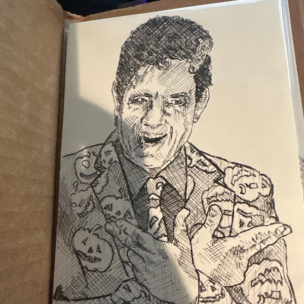 Severance Mr. Milchick Original Fine Art Drawing - Etsy