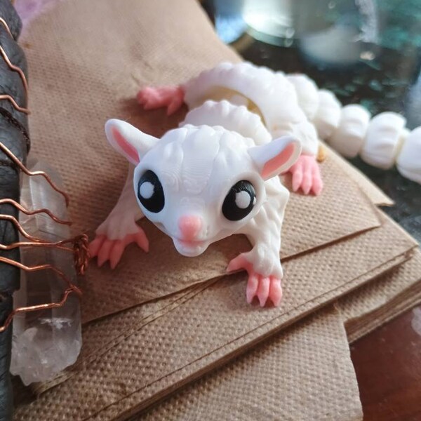 Articulated Opossum, Possum | 3D Printed Flexi | Fidget Toy | ADHD Toy ...