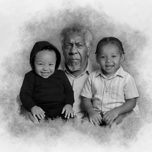 Add Deceased Parent to Wedding Photo – Realistic Color Portrait ...