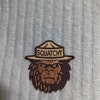 Squatchy Patch, Iron on Embroidered Bigfoot Patch, Yeti, Sasquatch Patch - Etsy