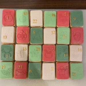 MINI Cake Alphabet Casual Letters Cake Craft Stencil Number Cake ...