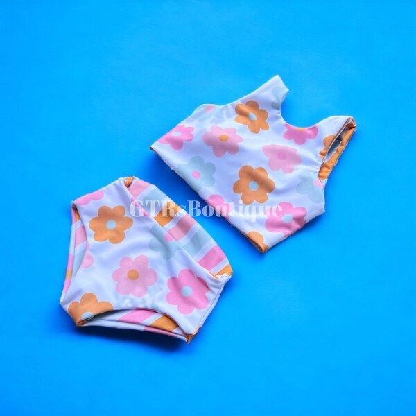 Bright Retro Summer Daisy Seamless Pattern for Retro Floral Fabric ...