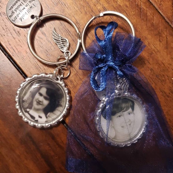 In Memory of Gift - Remembrance Gift - Memorial Keychain - Loss ...