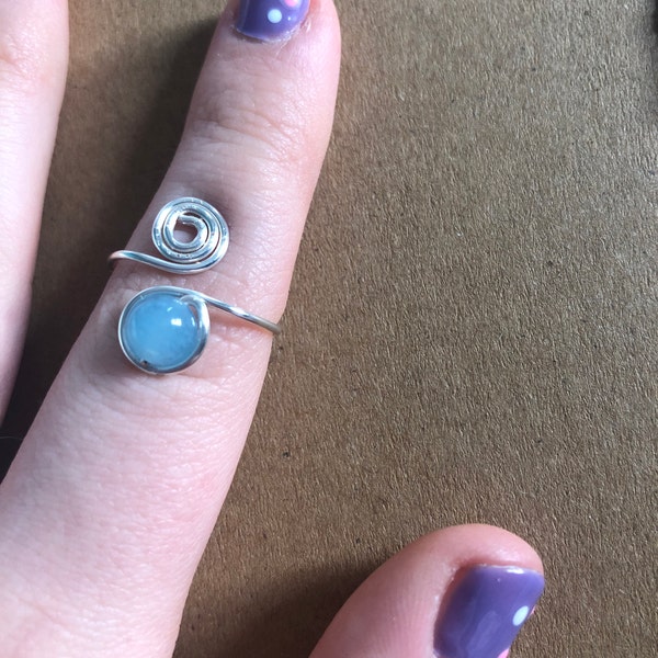 Music Note Ring, Treble Clef Ring, Adjustable Ring, Wire Wrapped Rings ...