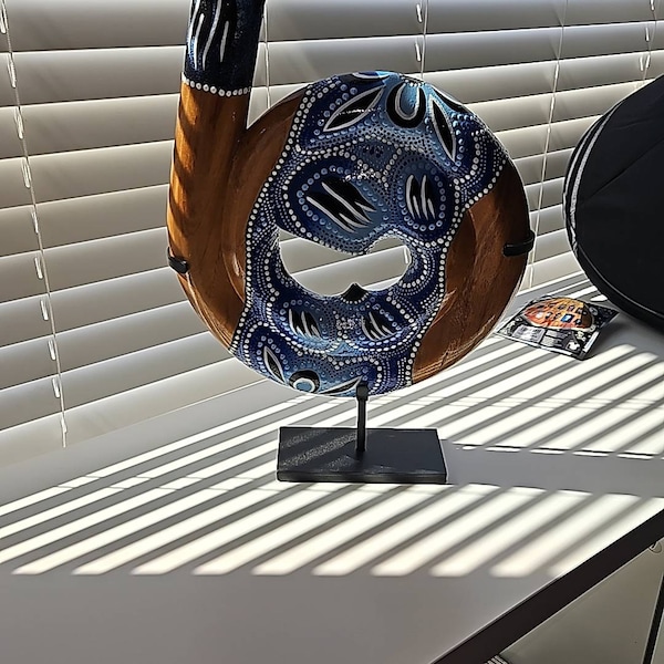 Spiral Didgeridoo Instrument , Travel Didgeridoo Small Digeridoo Didge ...