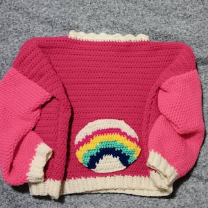 Crochet Pattern Garden Patchwork Cardigan Variety Pack Granny Square ...