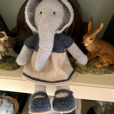 BO Rabbit / Bunny Toy Knitting Pattern / Lapland Visitors Part 1 / Plus ...