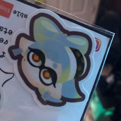 Splatoon Inspired Fan-art Badge Stickers HOLOGRAPHIC idols, Shops - Etsy