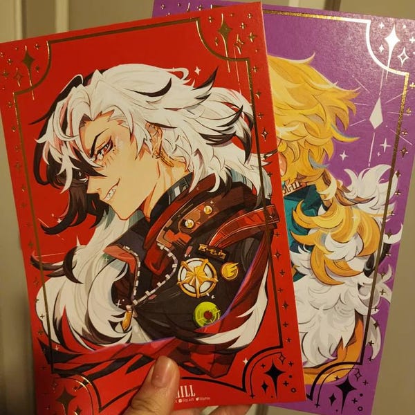 Honkai Star Rail A5 Ikemen Print - Etsy