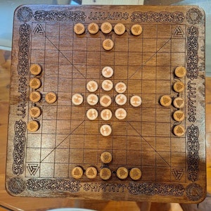 Ludus Duodecim Scriptorum, Ancient Roman Board Games, Handmade Board ...