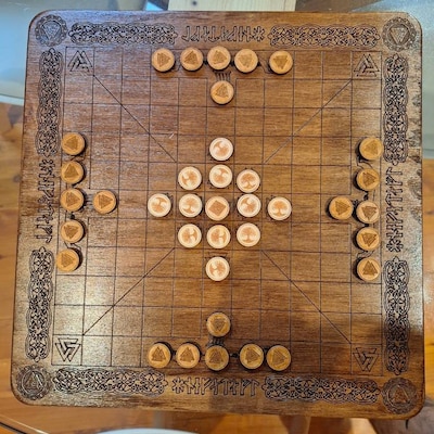 Ludus Duodecim Scriptorum, Ancient Roman Board Games, Handmade Board ...